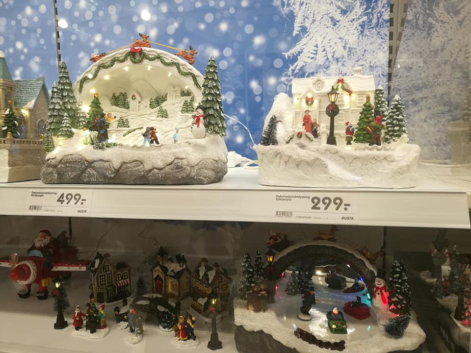 Julepynt fra norske butikker